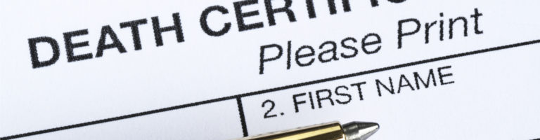 Death Certificates - Boulder County