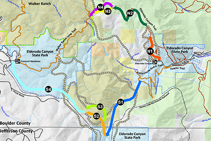 Eldorado Canyon to Walker Ranch Trail Feasibility Study: Staff Update ...