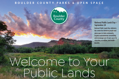 Parks & Open Space Celebrates National Public Lands Day, Sept. 24 ...