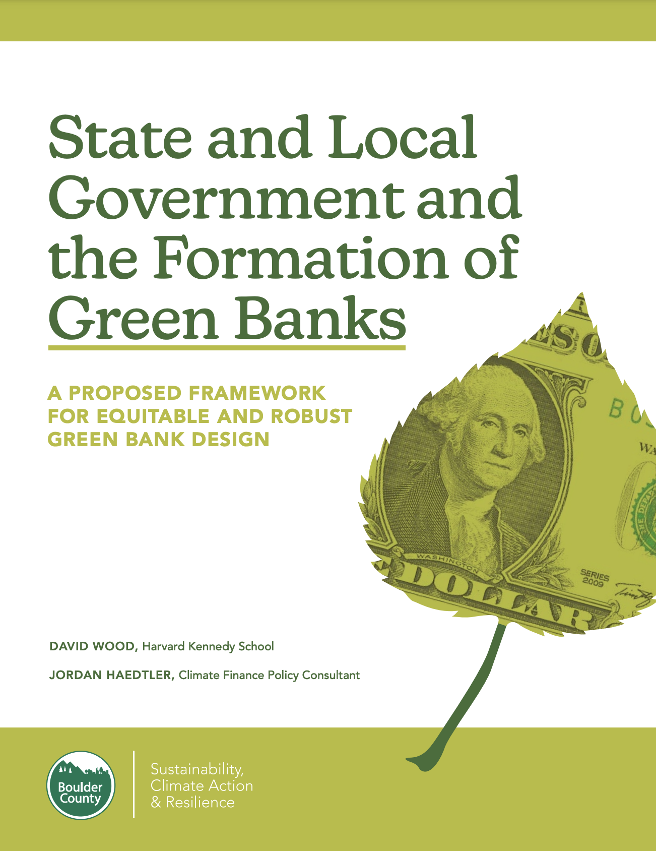 Whitepapers and Reports - Boulder County