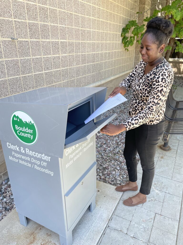 Drop Boxes - Boulder County