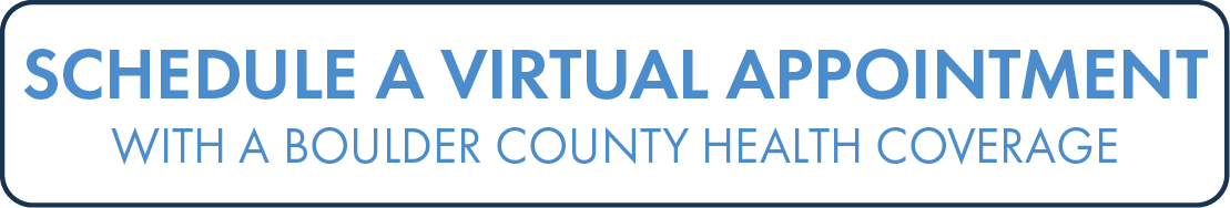 Health Insurance Assistance - Boulder County