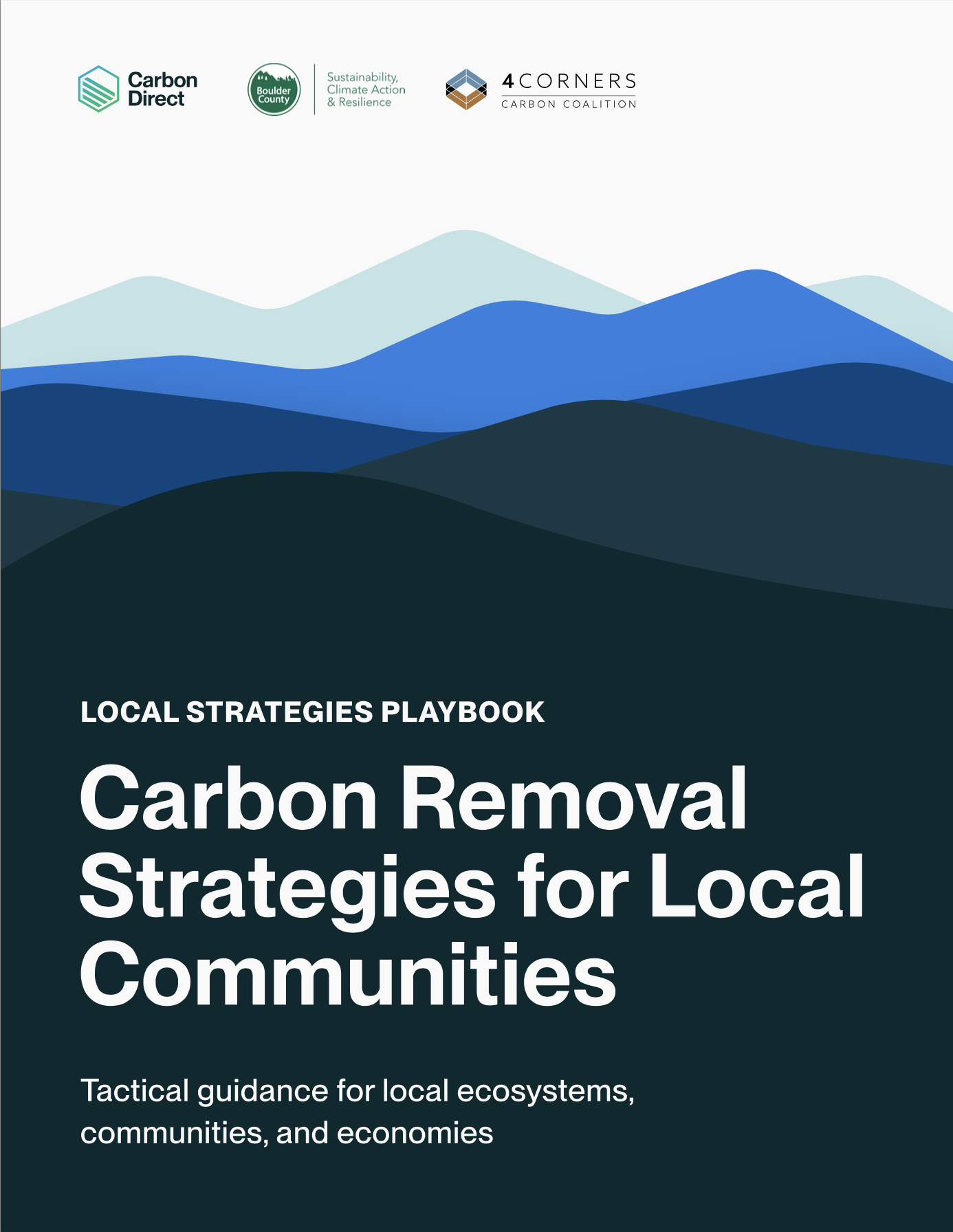 Carbon Removal Playbook - Boulder County