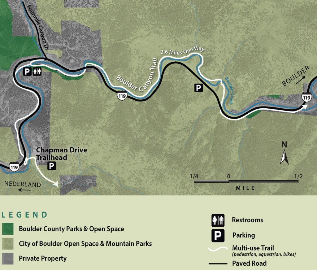 Boulder Canyon Trail - Boulder County