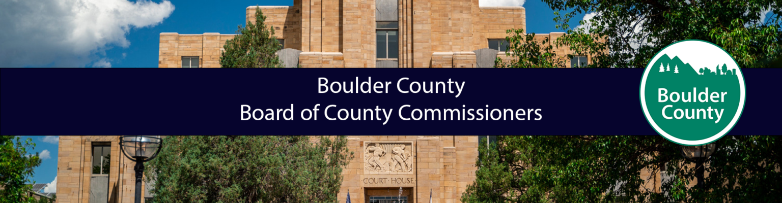 Board of County Commissioners - Boulder County