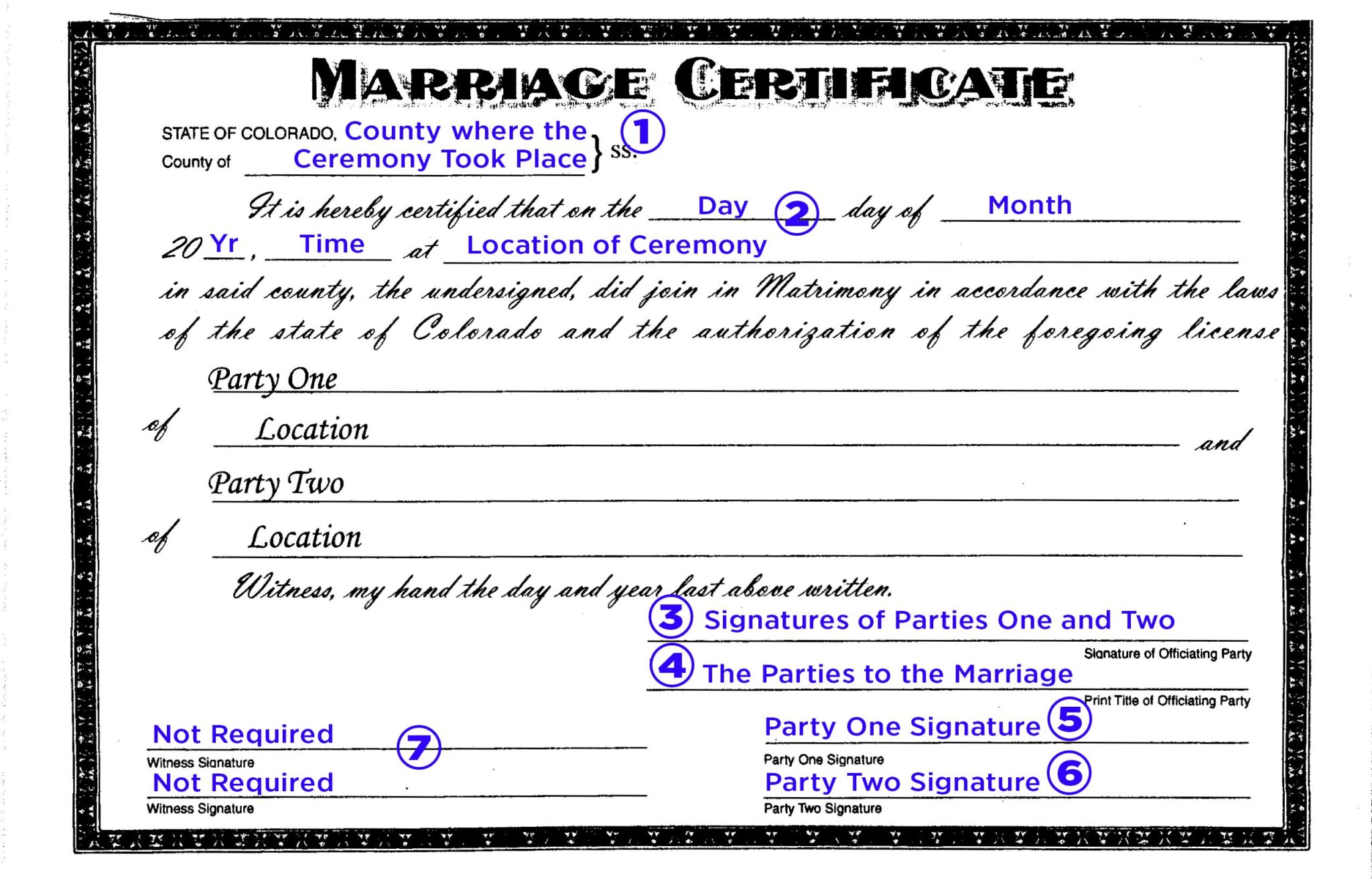 Apply for Marriage License - Boulder County